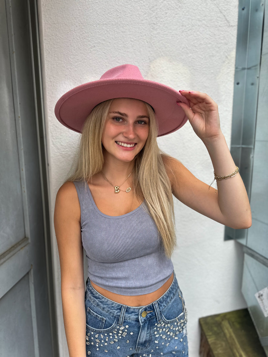 Pink Jeweled Cowboy Hat – Studio 6 Apparel